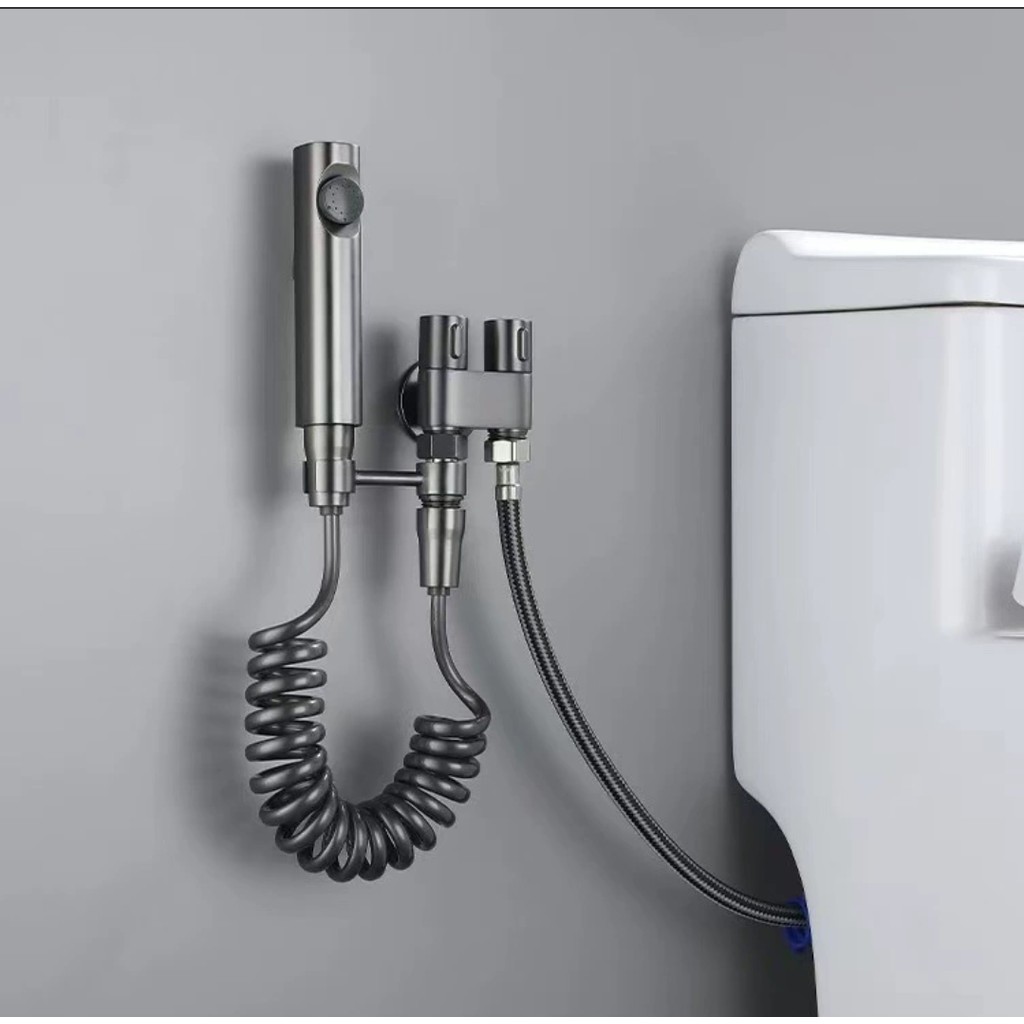 Jual Kepala jet shower closet bidet spray Set jet shower kloset Kran ...