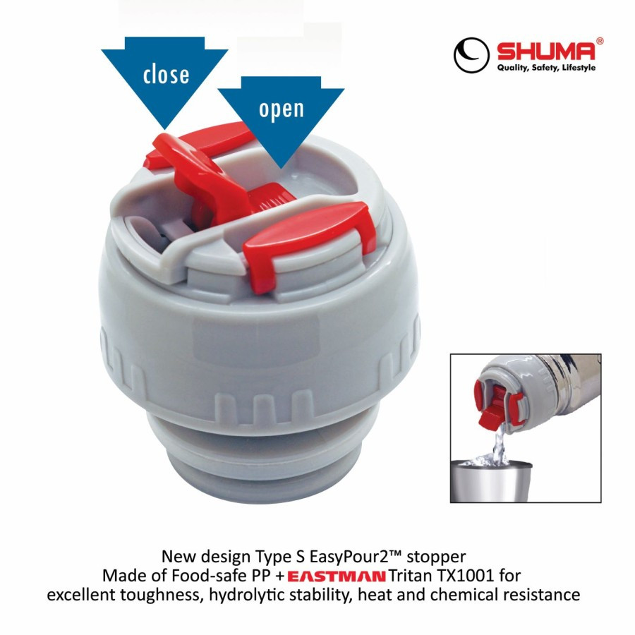 Jual TUTUP STOPPER SHUMA TERMOS VACUUM FLASK 350ML/500ML/750ML/1LITER ...