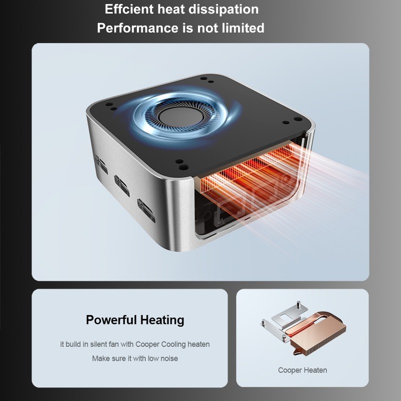 Jual T9 Plus Quad Core Windows 11 Pro Mini PC Intel Alder Lake N100 8GB/16GB LPDDR5 256/512GB ...