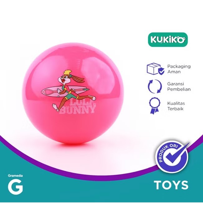 Jual Kukiko PVC Ball Wb Hot Pink Lola Bunny Kkkb12 ( Gramedia ...