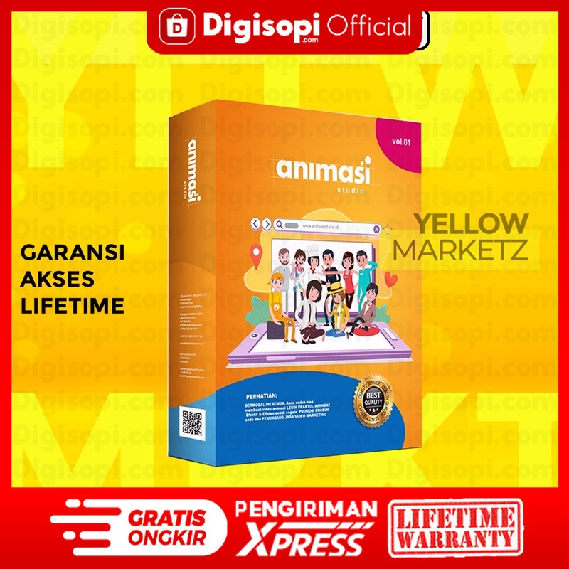 Jual ANIMASI STUDIO Templates Video Animasi 1000+ Asset Ready | Shopee ...