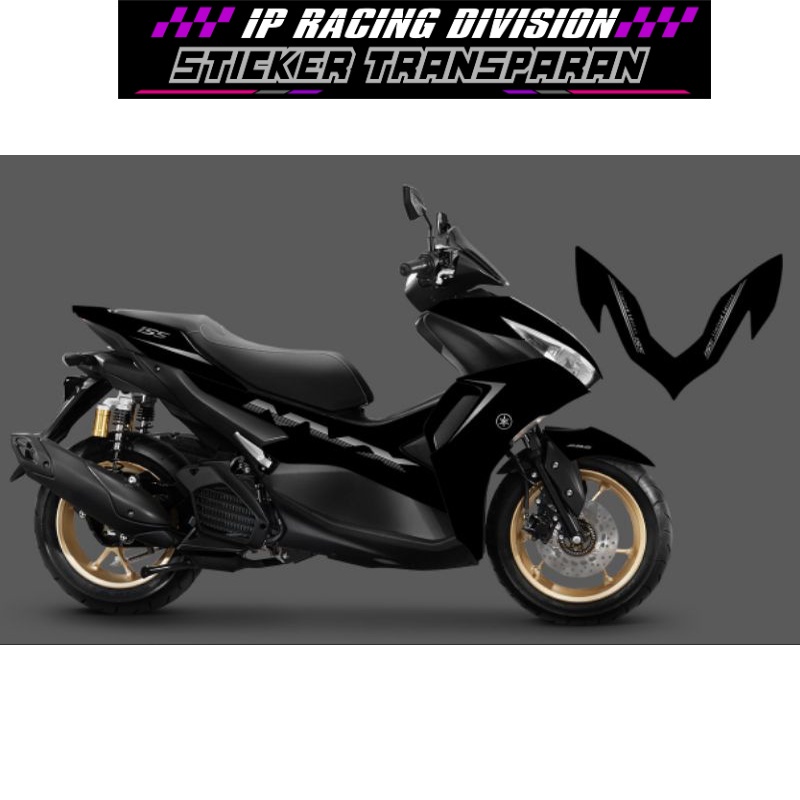 Jual STRIPING STICKER ALL NEW AEROX CONNECTED NVX 155 ORIGINAL SILVER ...