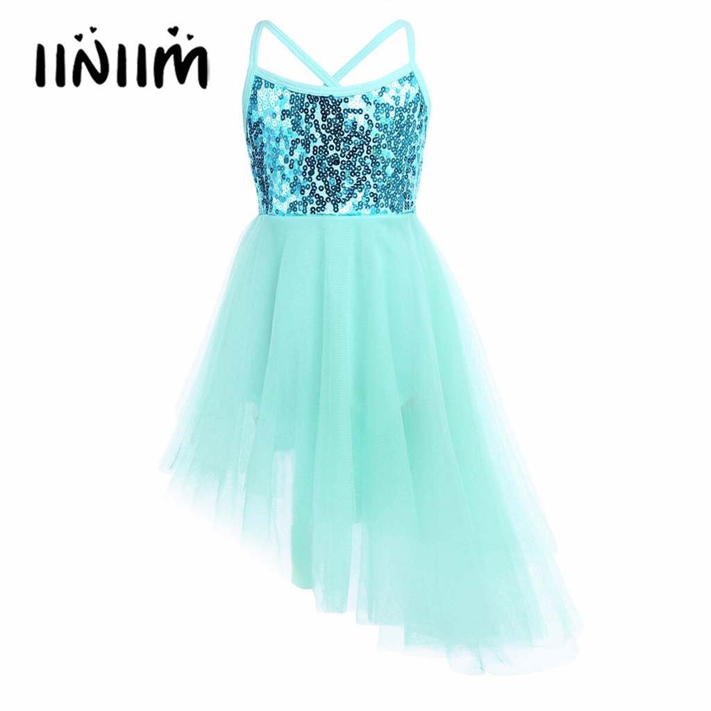 Jual PREORDER Gaun Tari Balet Tutu Balerina Anak Perempuan Gaun Senam ...