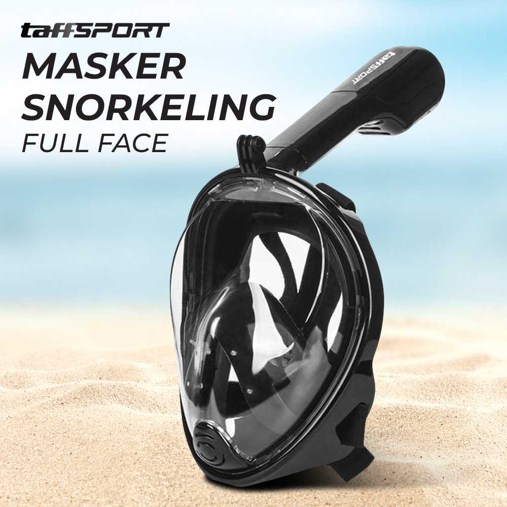 Jual Masker Full Face Scuba Diving Snorkeling Full Face Action Cam ...