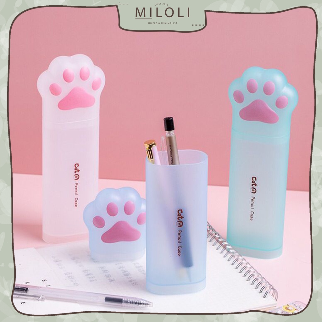 Jual [MILOLI] 1Pcs KOTAK PENSIL CAT PAW Pensil Case 3D Storage ...