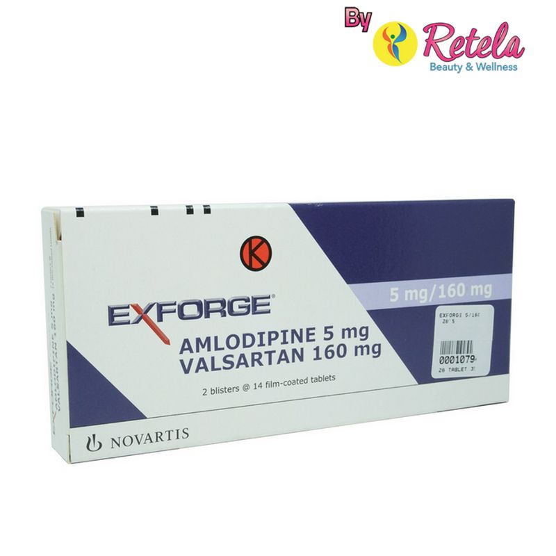 Jual EXFORGE 5/160MG 1 STRIP 14 TABLET | Shopee Indonesia