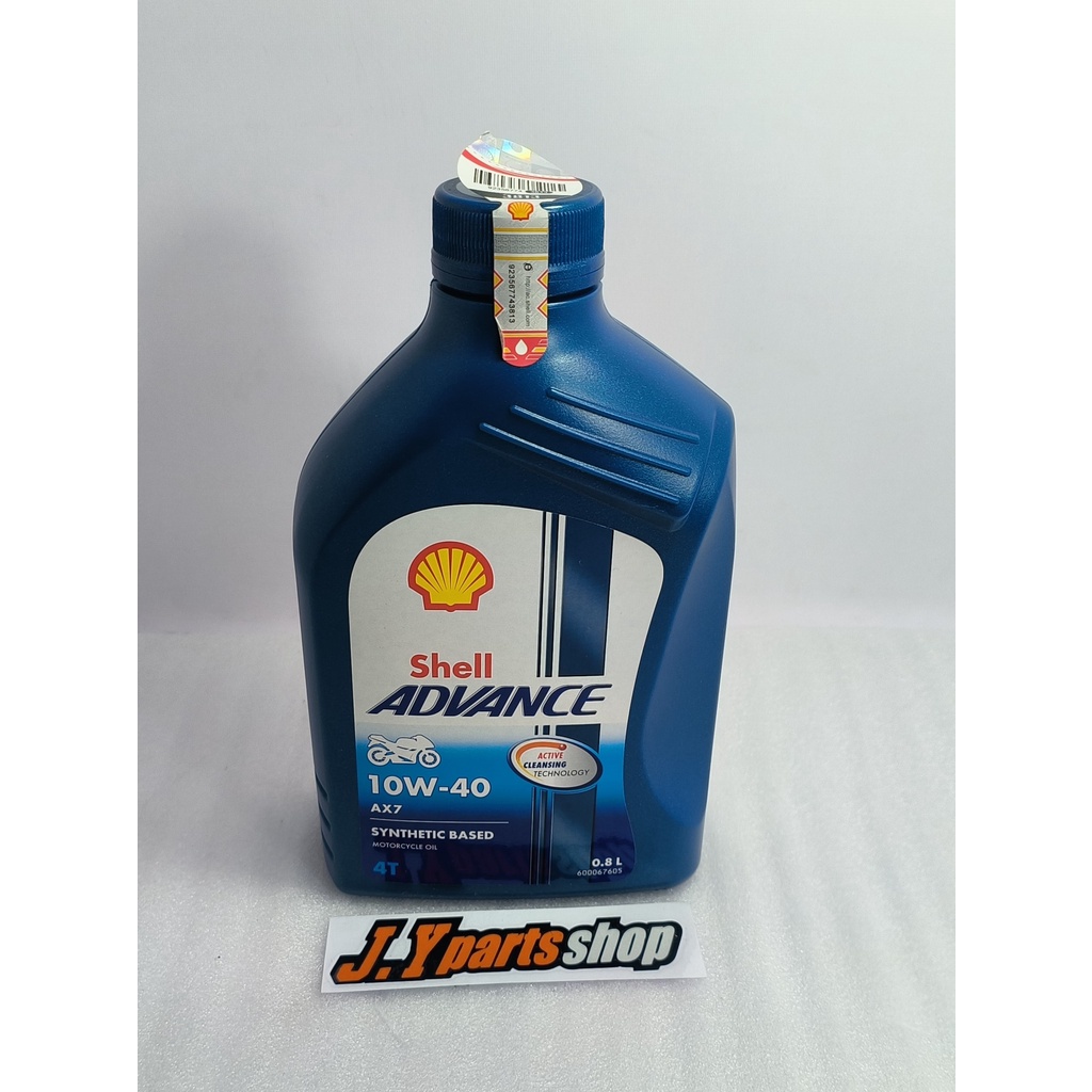 Jual OLI MESIN SHELL ADVANCE AX7 10W-40 800 ML | Shopee Indonesia