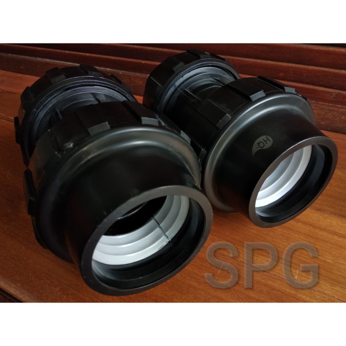 Jual Sock HDPE 63mm 2" Coupling Compression Socket Fitting Sambungan ...