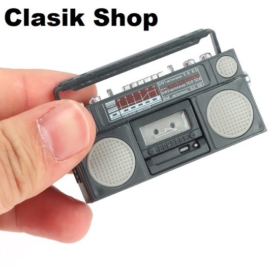 Jual Miniatur Mini compo Kaset Jadul lawas Rare Tape kaset Skala 1/12 ...