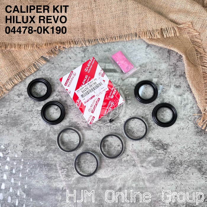 Jual CALIPER KIT - SEAL KIT KARET REM CAKRAM DEPAN HILUX REVO FORTUNER VRZ HS27 | Shopee Indonesia