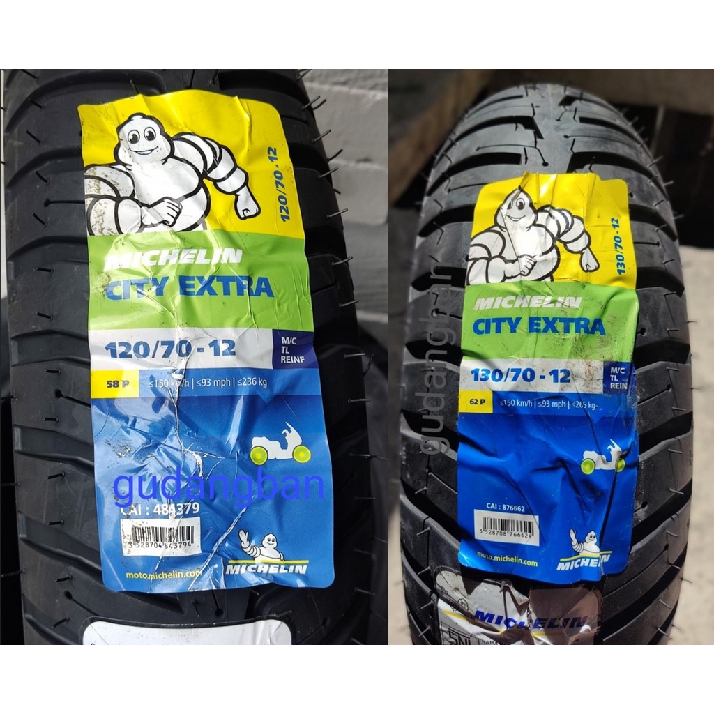 Jual ( PAKET 2 BAN -RING 12 ) CITY EXTRA 120 70 12 dan 130 70 12 ...