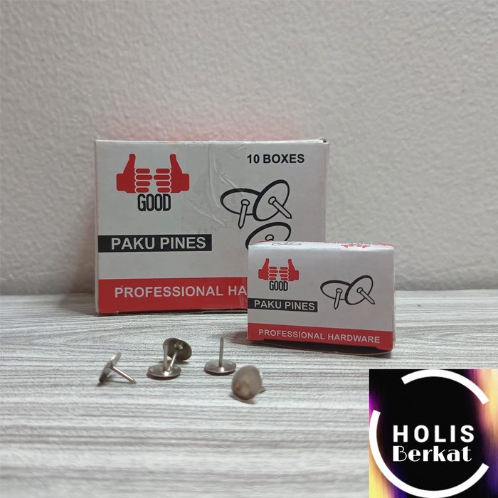 Jual Paku Pines / Paku Payung Pines / Thumb Tack | Shopee Indonesia