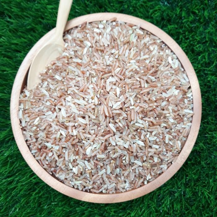 Jual Beras PINK atau Beras Merah Sosoh - Beras Alami Fresh 1kg Vakum ...