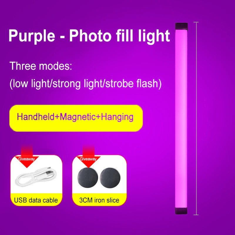 Jual KEY-WIN Lampu Kamera Fotografi LED Video Fill Light 32 cm - T530 ...