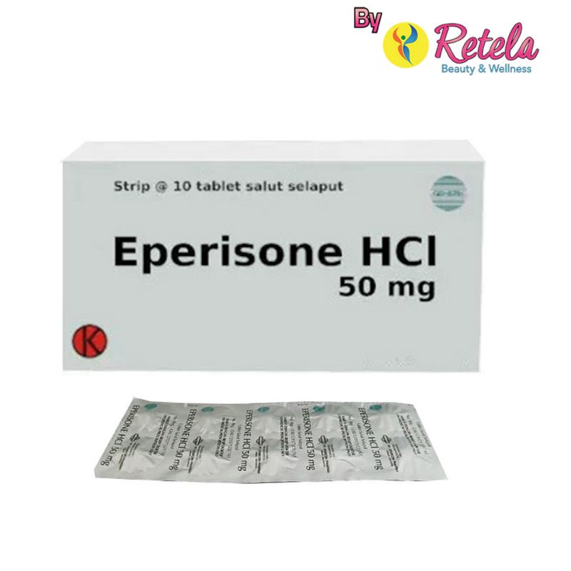 Jual EPERISONE HCL 50MG 1 STRIP 10 TABLET | Shopee Indonesia
