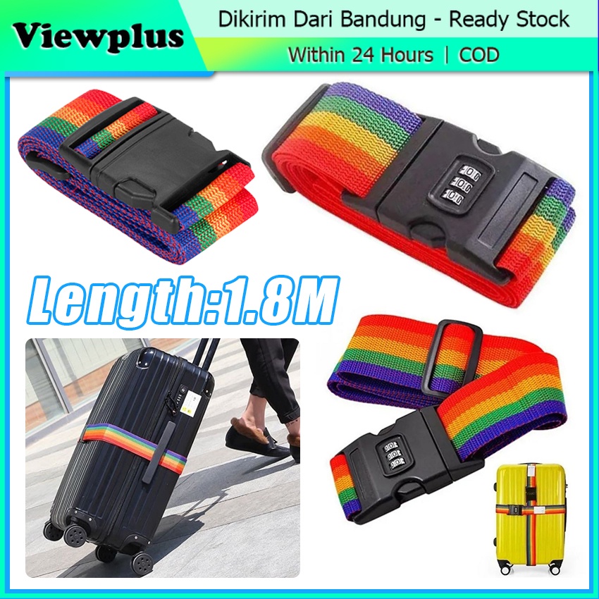 Jual Tali Pengikat Koper Luggage Belt Strap Tali Sabuk Koper Kunci ...