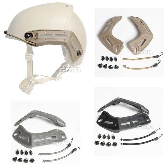 Jual Nocturn Ind Reps MLOK Crye Airframe Rail Set Helmet - Rel Helm AF ...