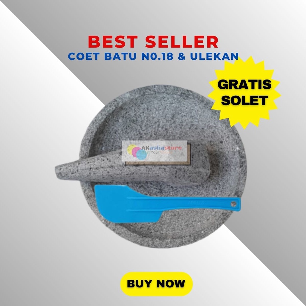 Jual Coet Batu Asli Kecil 18cm Gratis Solet Plastik | Shopee Indonesia