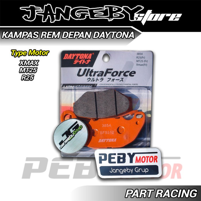 Jual Kampas Rem Depan DAYTONA Ultraforce R25 MT25 XMAX ORIGINAL Jangeby ...