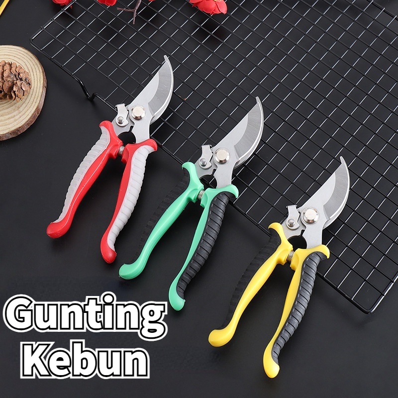 Jual Gunting Kebun / Gunting Dahan / Ranting Bunga Tanaman / Gunting ...
