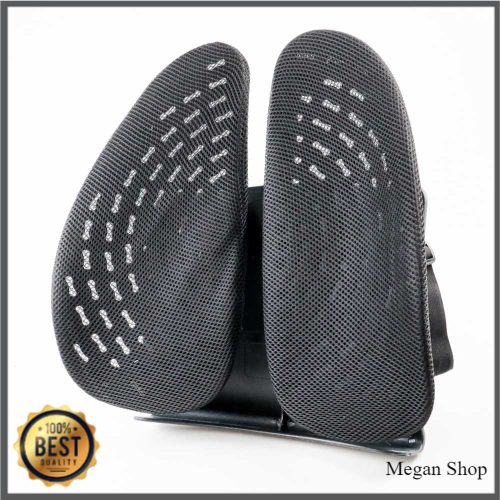 Jual Sandaran Kursi Ergonomic Agar Tidak Sakit Pinggang Mudah Diatur Lumbar Back Support ...