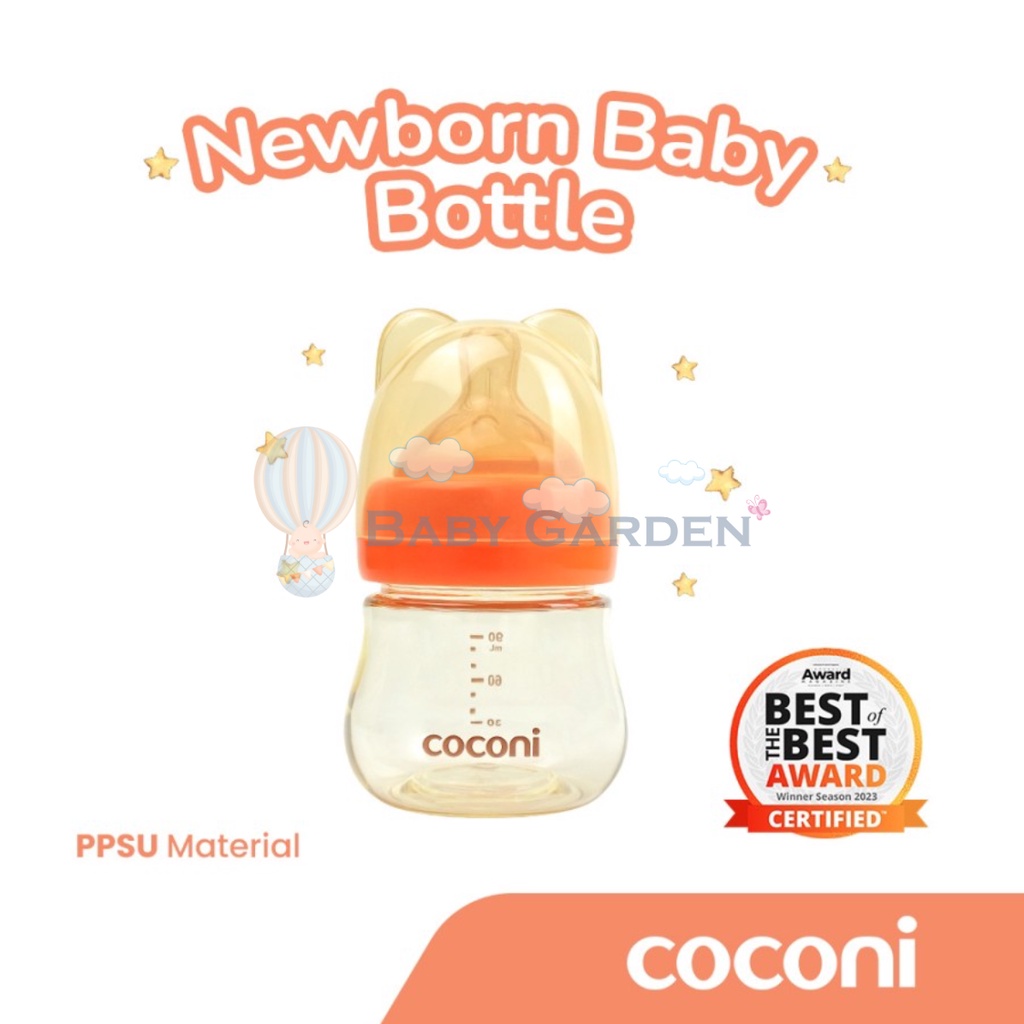 Jual Coconi Newborn Botol Susu Baby Bottle Wide Neck PPSU 90ml | Shopee ...