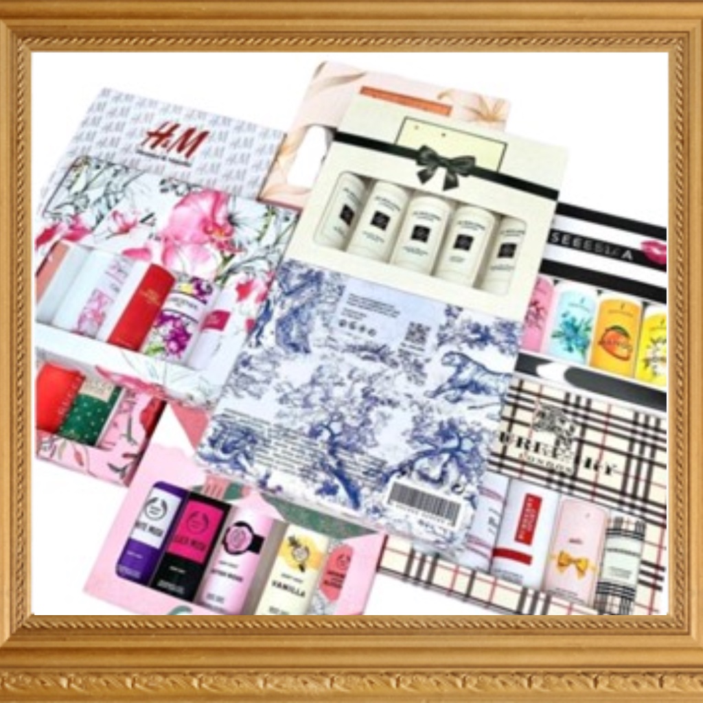 Jual Parfum Gift Set Branded 60ML 1BOX isi 5PCS ( 5 in 1 ) | Shopee ...