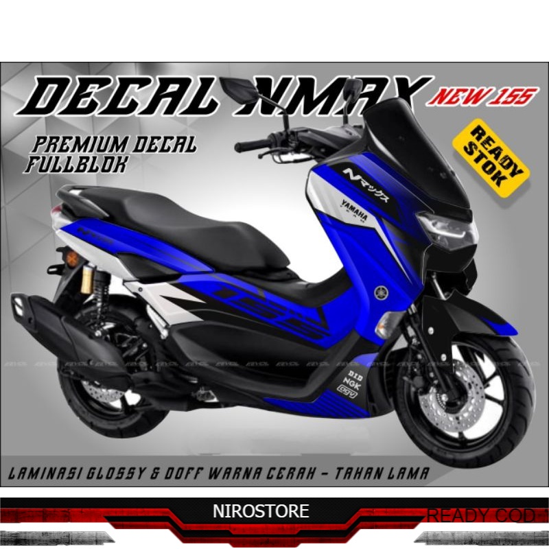Jual Decal nmax 155 full body Striping nmax new connected Stiker motor ...