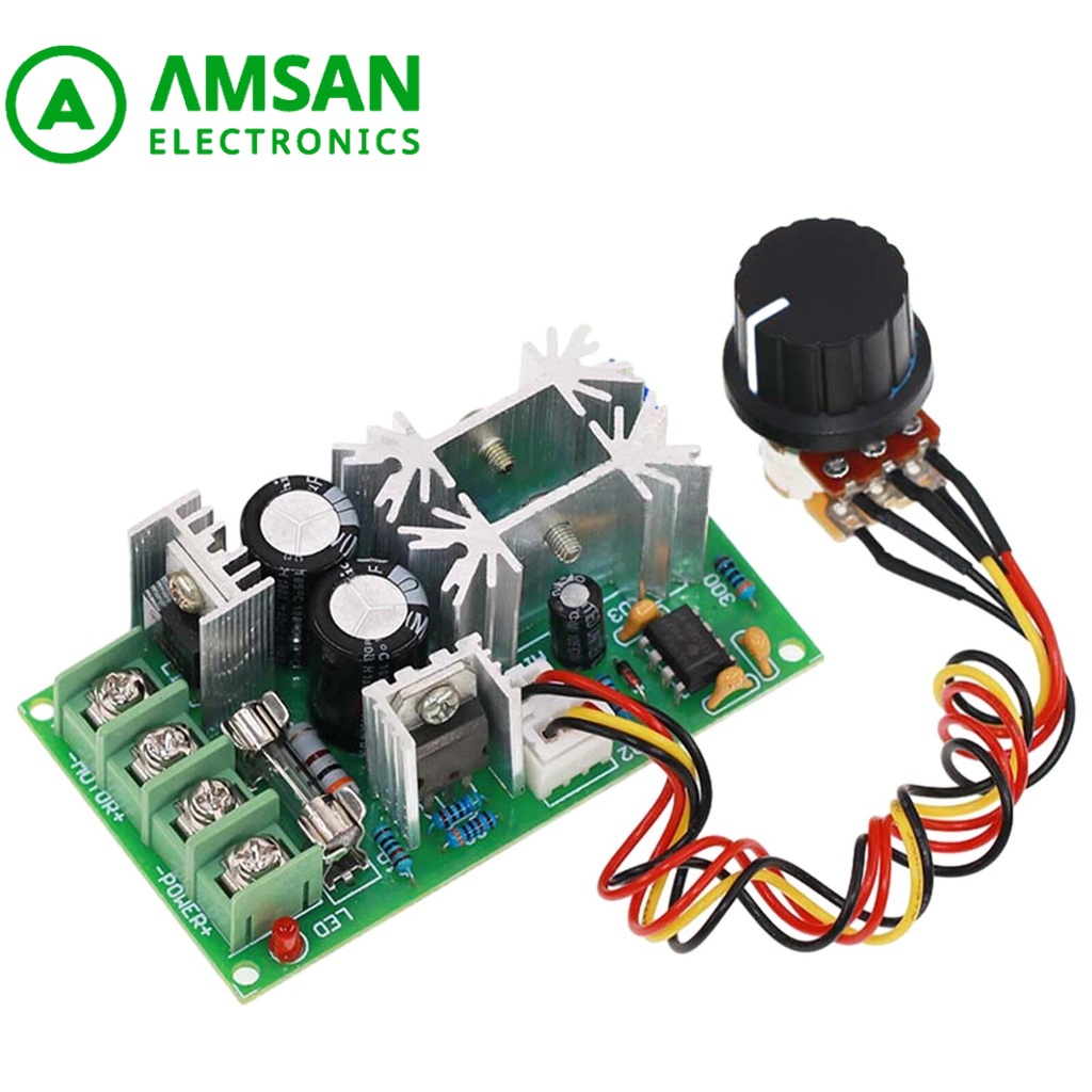 Jual DC Motor Speed Regulator DC10-60V High Power Driving Module PWM ...