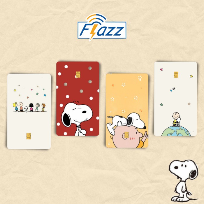 Jual Kartu Flazz BCA Gen 2 Snoopy - 1 | Shopee Indonesia