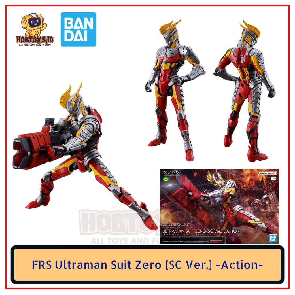 Jual Figure Rise Ultraman Suit Zero SC Ver Action | Shopee Indonesia