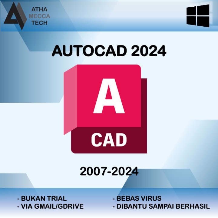 Jual Autocad 2007 2010 2012 2018 2022 2024 Windows | Shopee Indonesia