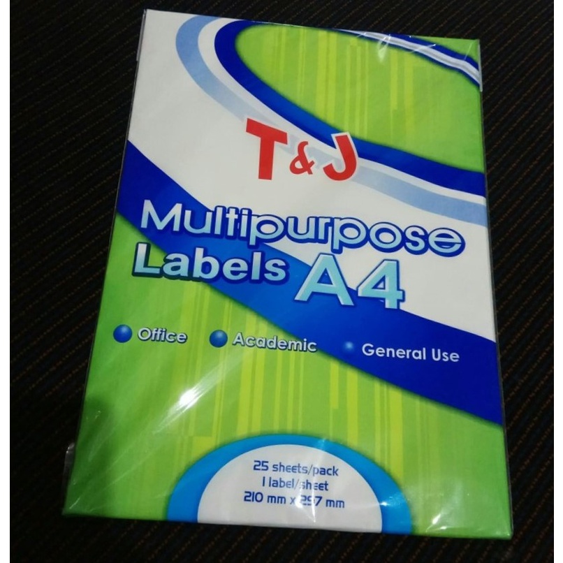 Jual Label Stiker A4 Tom & Jerry / Multipurpose Label A4 isi 25 lembar ...
