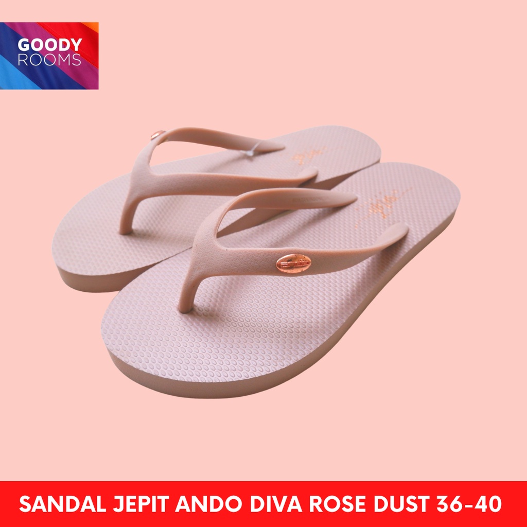 Jual Sandal Jepit Wanita Ando Diva 36 37 38 39 40 | Shopee Indonesia