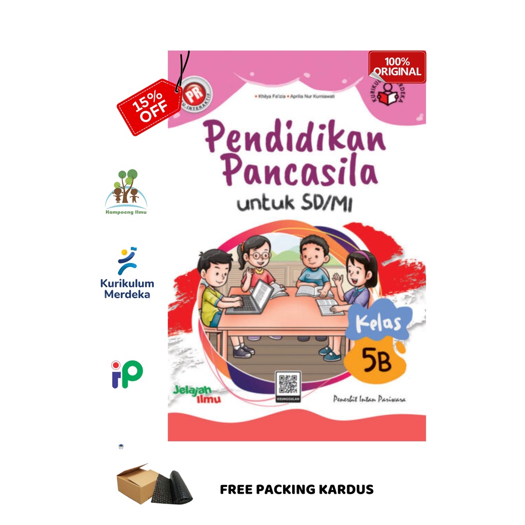 Jual BUKU LKS/PR SD PKN KELAS 5 SEMESTER 2 KURIKULUM MERDEKA TERBARU INTAN PARIWARA | Shopee ...