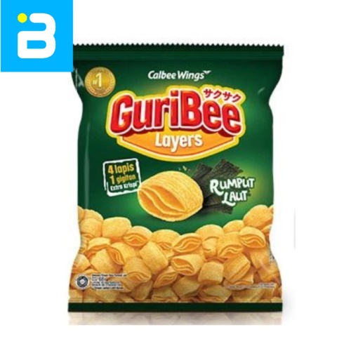 Jual Guribee Layers Rumput Laut 65G | Shopee Indonesia