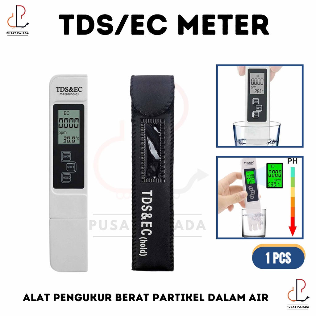 Jual Alat Ukur Hidroponik TDS & EC Meter Alat Ukur PH Dan TDS Tester ...