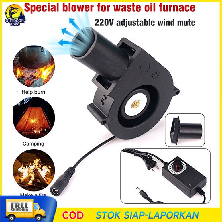 Jual Portable Blower Fan Blower Cooking Air Blower Kalan DC 12V ...