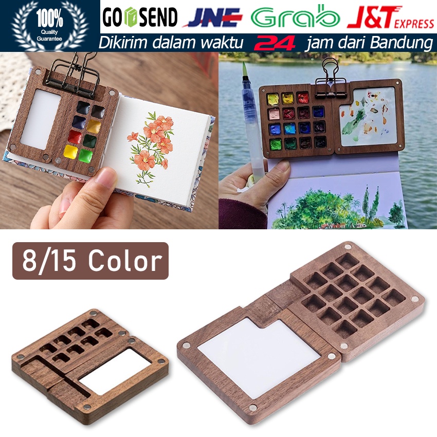 Jual Mini Palette Wooden Magnetic / Magnetic Wooden Palette For ...