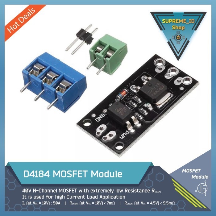 Jual D4184 High Power Dual MOSFET Driver Modul untuk PWM Switch Trigger ...