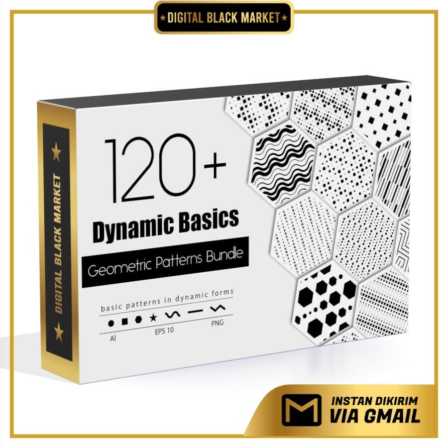 Jual Dynamic Basics Geometric Patterns - Vector Designs | Shopee Indonesia