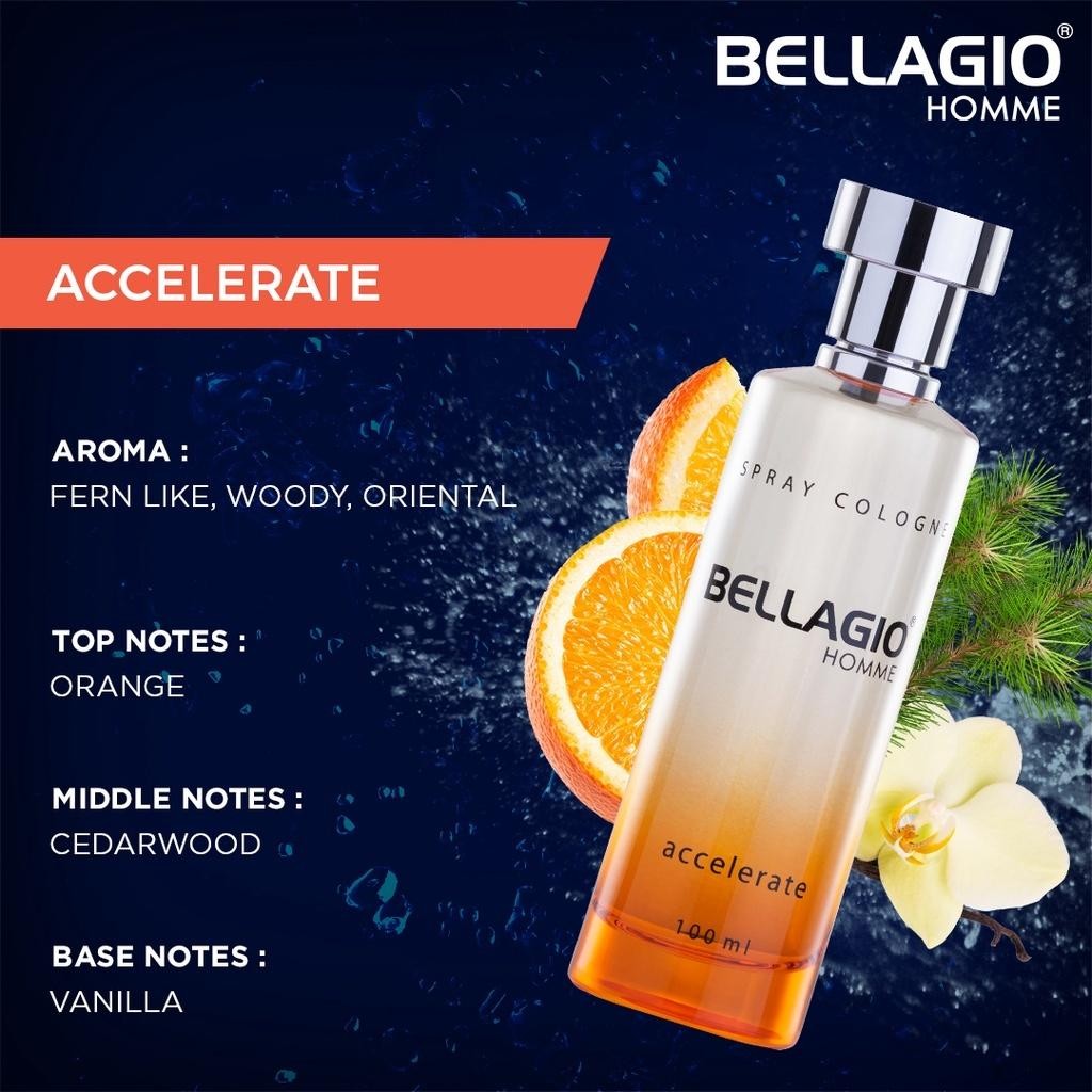 Jual Bellagio Homme Spray Cologne 100ml Parfum Pria Kekinian | Shopee ...