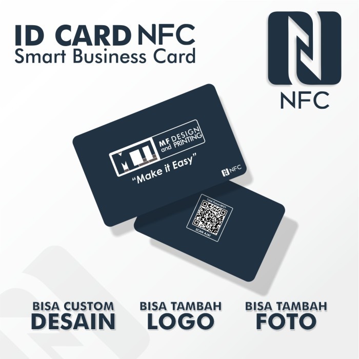 Jual Koleksi Terbaru- ID CARD NFC | Custom Kartu Nama Digital | Kartu Nama NFC - NFC, Basic ...