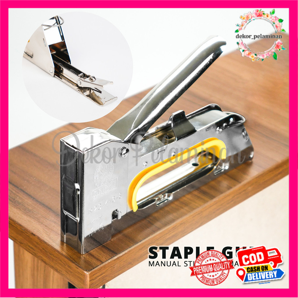 Jual Alat Staples Tembak Stapler Jepretan Gun Tracker Untuk Perekat ...