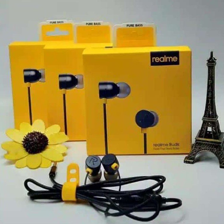 Jual Headset Realme Buds Original RMA 101 Magnetic | Shopee Indonesia