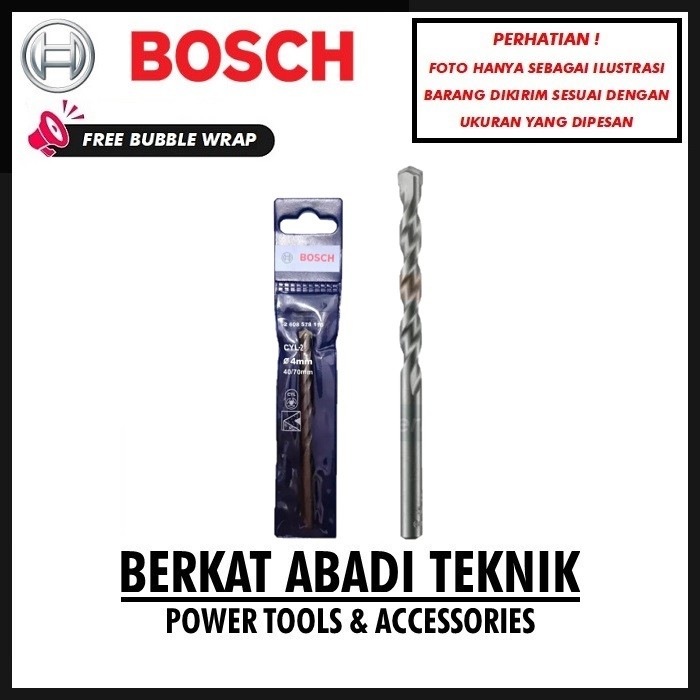 Jual BOSCH Mata Bor Beton CYL-2 8mm Multi Material Bata Tembok Semen ...