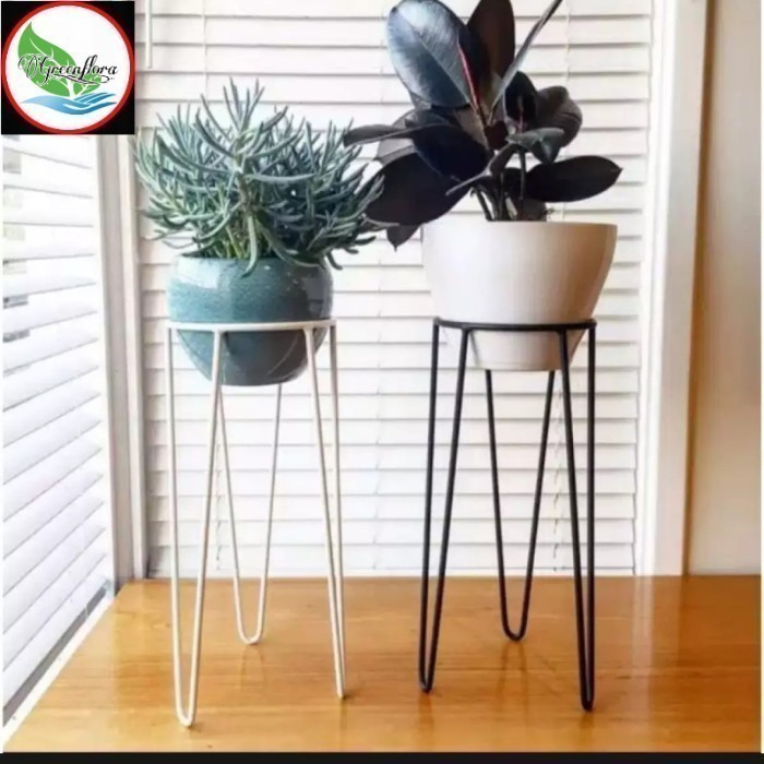 Jual STANDING RAK POT TUNGGAL/PLANTER BUNGA BESI/RAK POT TANAMAN HIAS ...