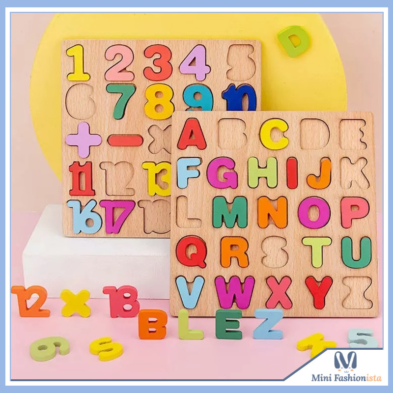 Jual Mainan Anak 3D Puzzle Angka puzzle edukasi anak Mainan Edukasi ...