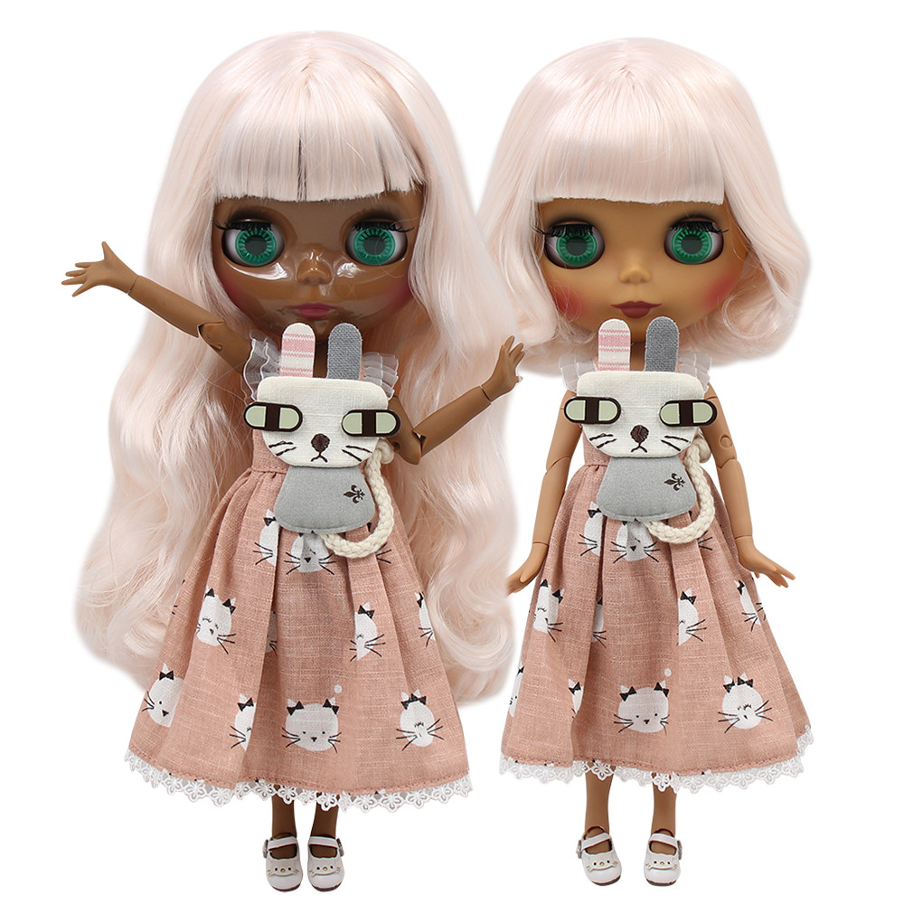 Jual ICY DBS Blyth Doll 1/6 bjd ob24 toy joint body pale pink mix white ...