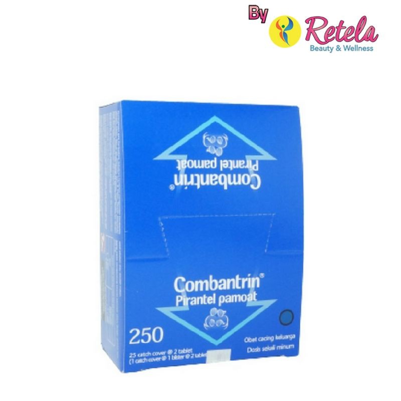 Jual COMBANTRIN 250MG. HARGA PER BOX ISI 50 S (100 TAB) | Shopee Indonesia